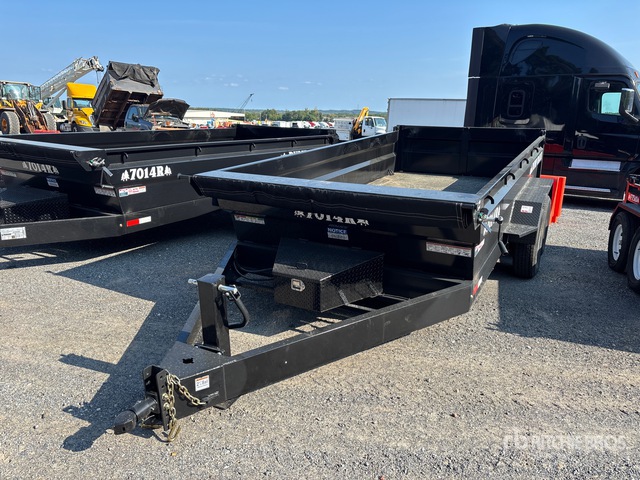 2026 Industrias America 7014R 22 ft T/A Tipping Utility Trailer ...