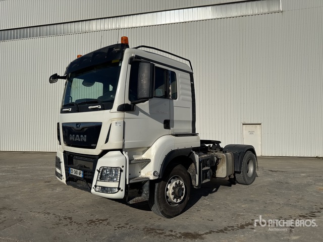 2018 MAN TGS 18.500 Tracteur Routier Cabine Couchette 4x4 Cabeza ...