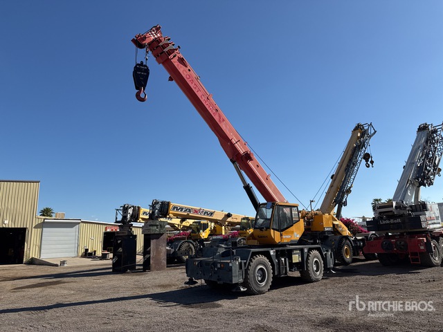 2012 (unverified) Sany SRC840 40 ton 4x4 Rough Terrain Crane | Ritchie ...