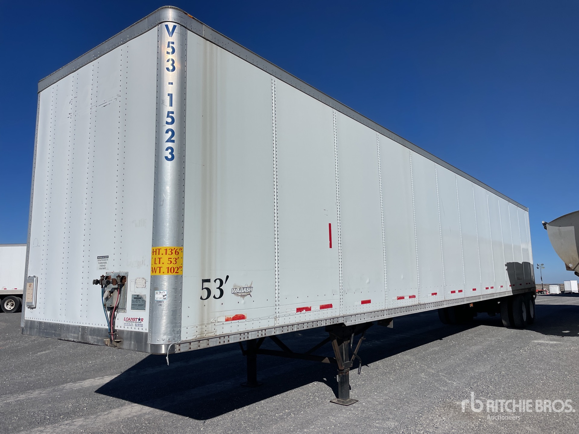 2003 Wabash DVCVHPC 53 ft x 102 in T/A Remolque de furgoneta | Ritchie ...