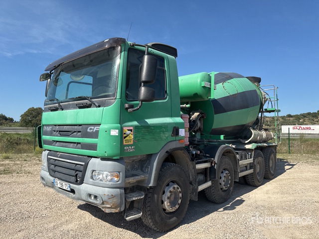 2011 DAF CF85.410 8x4 Camion Malaxeur 8x4 Mixer Truck | Ritchie Bros ...