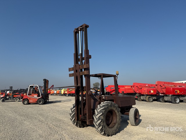 Manitou MB25G Rough Terrain Forklift | Ritchie Bros. Auctioneers