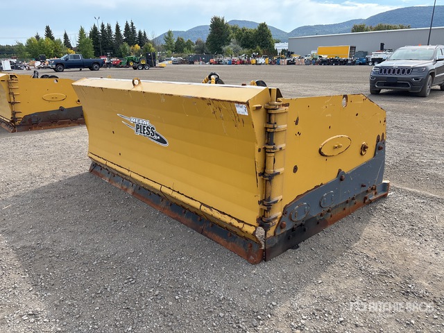 2021 Metal Pless Hydraulic Reversing Q/C 10 ft / 22 ft Snow Plow - Fits ...
