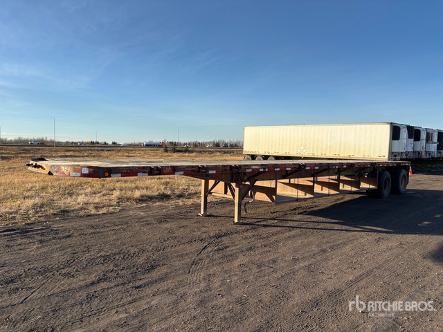 1980 Trailmobile 46 ft T/A Flatbed Trailer | Ritchie Bros. Auctioneers