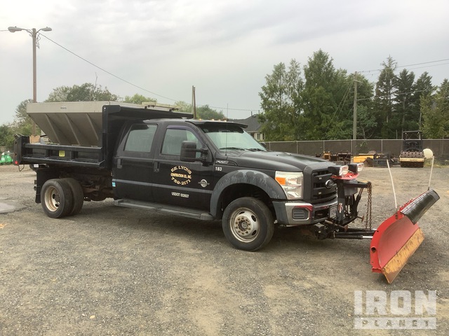2012 Ford F-550 4x4 Crew Cab Snow Plow Truck in Vienna, Virginia ...