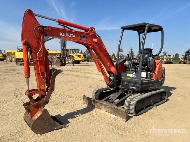 2018 Kubota KX71-3S Mini Excavator | Ritchie Bros. Auctioneers