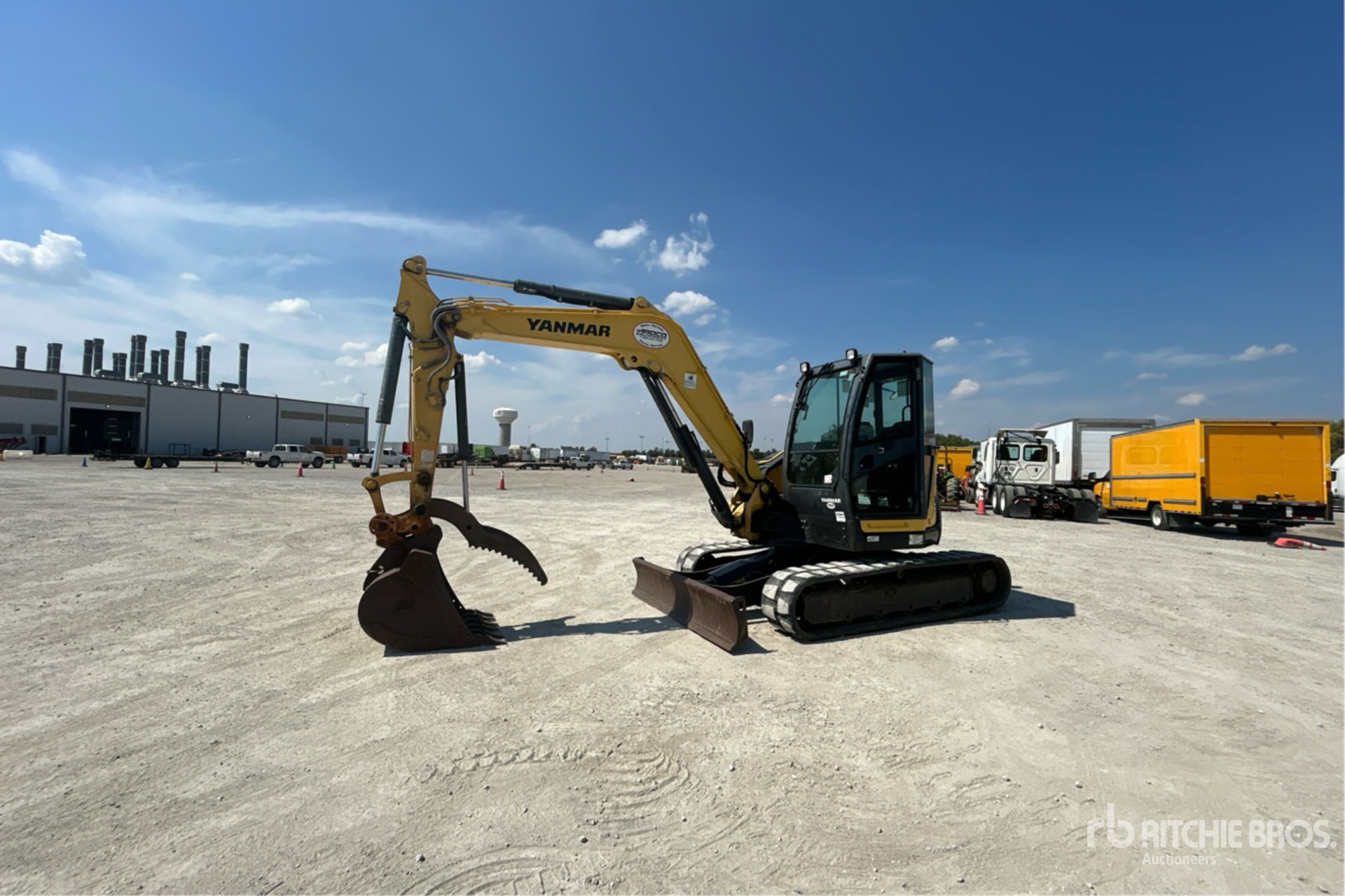 2018 Yanmar ViO80-1A Mini-pelle | Ritchie Bros. Auctioneers