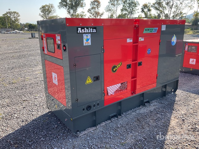 2025 Ashita GFS-200 200 kVA Skid-Mounted Planta de Luz (Sin Usar ...