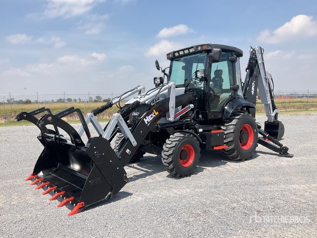 2025 HEXL 420X SuperRetro 4x4 Retroexcavadora (Sin Usar) / Backhoe ...