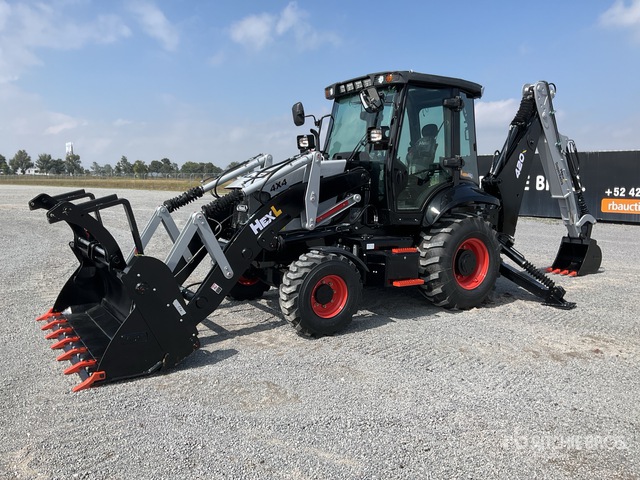 2025 HEXL 420X SuperRetro 4x4 Retroexcavadora (Sin Usar) / Backhoe ...
