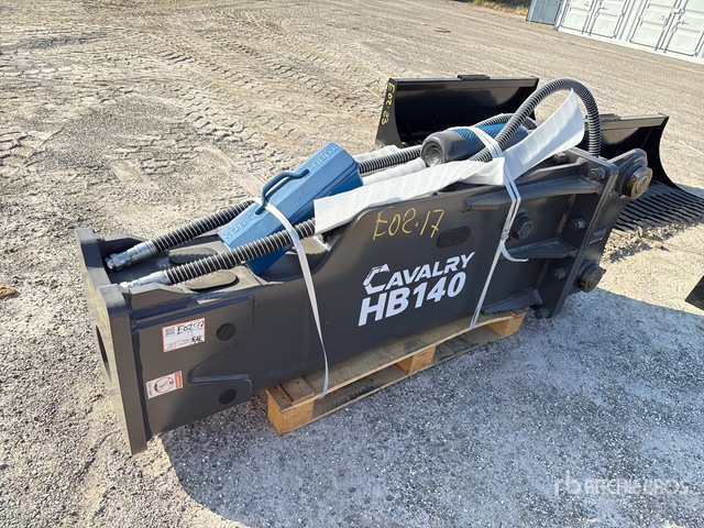 2025 Warrior WHB140-20 52 in 20-25T Excavator Silent Hammer Hydraulic ...