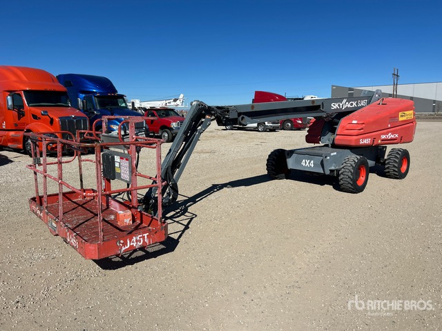 2016 Skyjack SJ45T 4WD Diesel Telescopic Boom Lift | Ritchie Bros ...