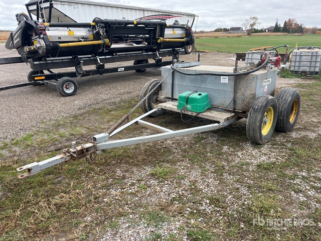 Custom Built 700 L Trailer Mounted Steel Diesel Tank | Ritchie Bros ...