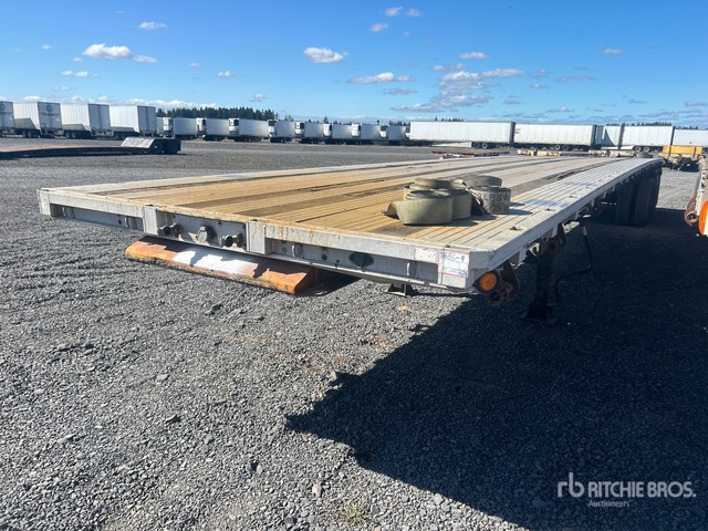 1996 Western 48 ft Tri/A Flatbed Trailer | Ritchie Bros. Auctioneers
