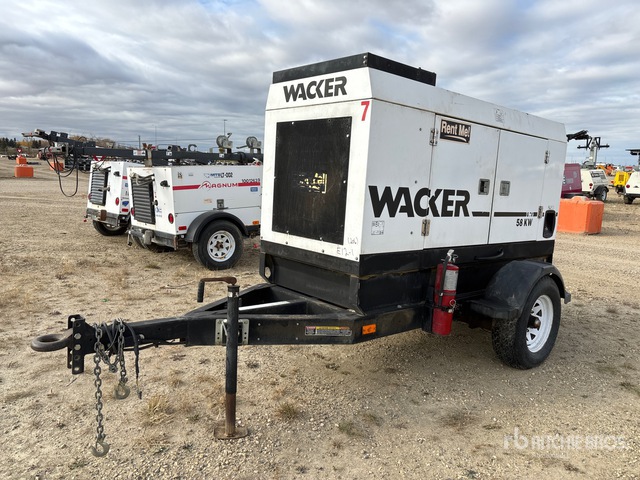 Wacker Neuson G70 58 kW Mobile Generator Set | Ritchie Bros. Auctioneers