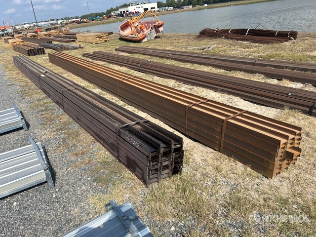 Quantity of (2) Bundles of 6 In x 40 Ft I Beams | Ritchie Bros. Auctioneers