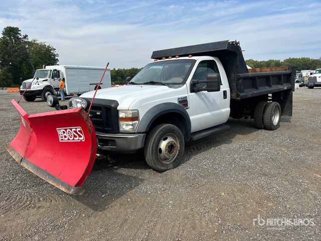 2008 Ford F-550 XL 4x4 Snow Plow Truck | Ritchie Bros. Auctioneers