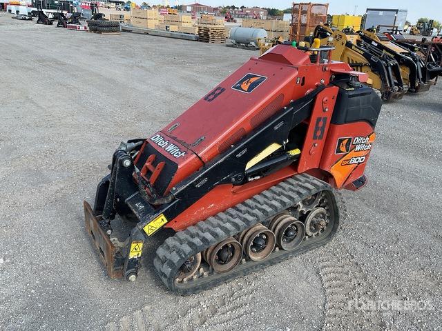 2019 Ditch Witch SK800 Mini Compact Track Loader | Ritchie Bros ...