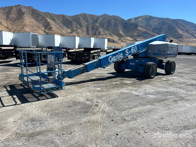 2007 Genie S60 4WD Diesel Telescopic Boom Lift | Ritchie Bros. Auctioneers