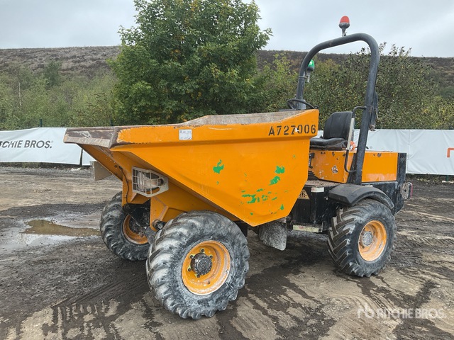 2016 JCB 3TFT 3 ton 4x4 Dumper | Ritchie Bros. Auctioneers