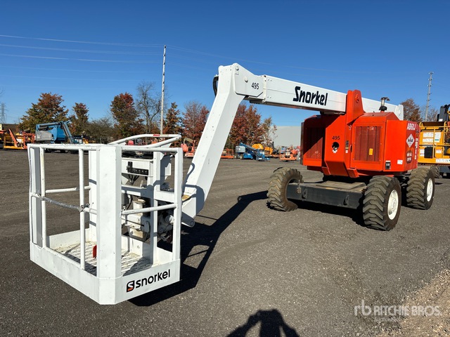 2005 Snorkel AB60J 4WD Dual Fuel Articulating Boom Lift | Ritchie Bros ...