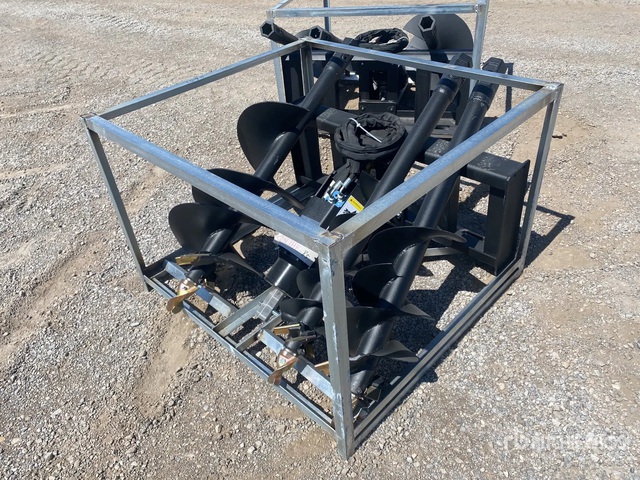 2025 Suihe SSA 19 in Mini (3) Auger Bits w/ Skid Steer Auger (Unused ...