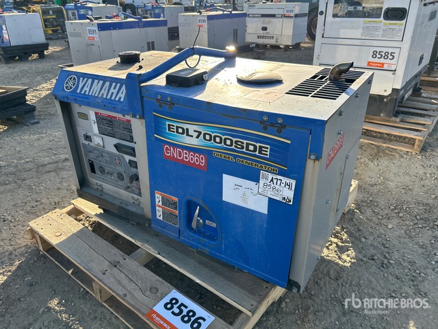 Yamaha EDL7000SDE 7 kW Generator Set | Ritchie Bros. Auctioneers