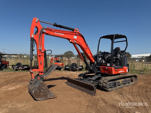 2023 Kubota U55-5 Mini Excavator | Ritchie Bros. Auctioneers