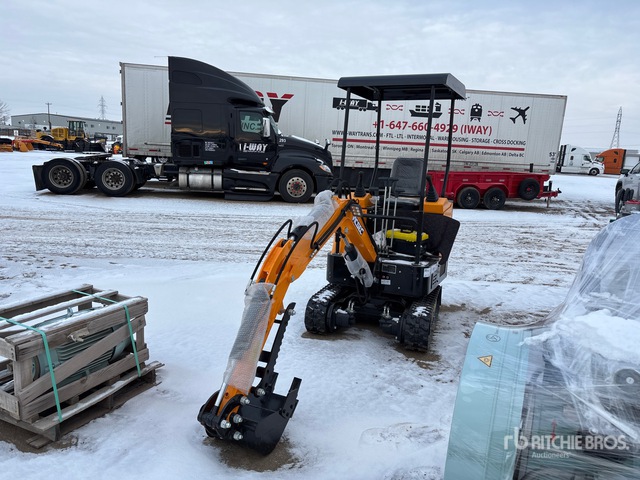 2025 VICSEC VC15J-Y Mini Excavator (Unused) | Ritchie Bros. Auctioneers