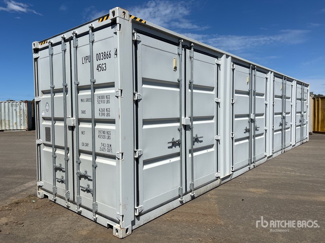 2020 40 ft High Cube Multi-Door Conteneur de stockage | Ritchie Bros ...