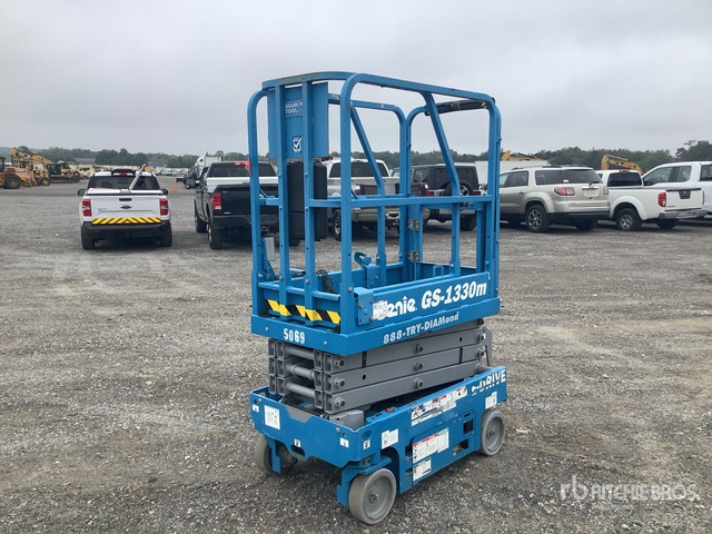 2020 Genie GS-1330m Electric Scissor Lift | Ritchie Bros. Auctioneers