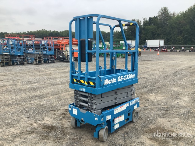 2020 Genie GS-1330m Electric Scissor Lift | Ritchie Bros. Auctioneers