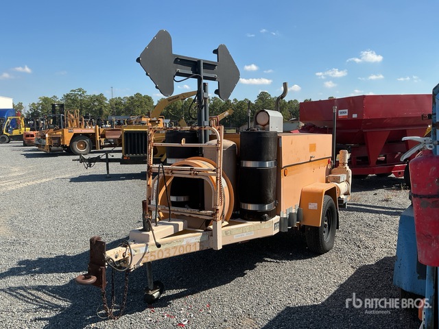 2003 Team Fenex F121 NG 6 ft S/A Manhole Support Trailer Specialty ...