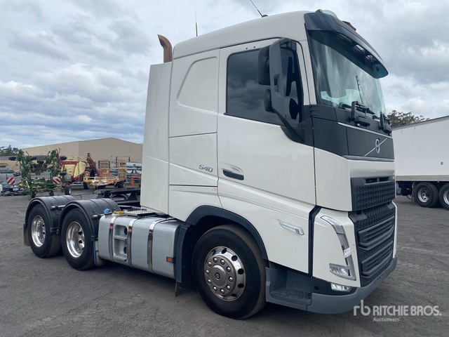 2022 Volvo FH540 6x4 Sleeper Prime Mover | Ritchie Bros. Auctioneers
