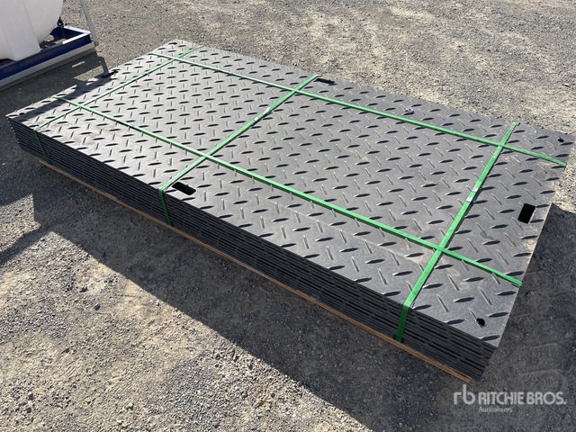 Quantity of (12) SKLP 1200 mm x 2400 mm Polyethylene Ground Protection ...