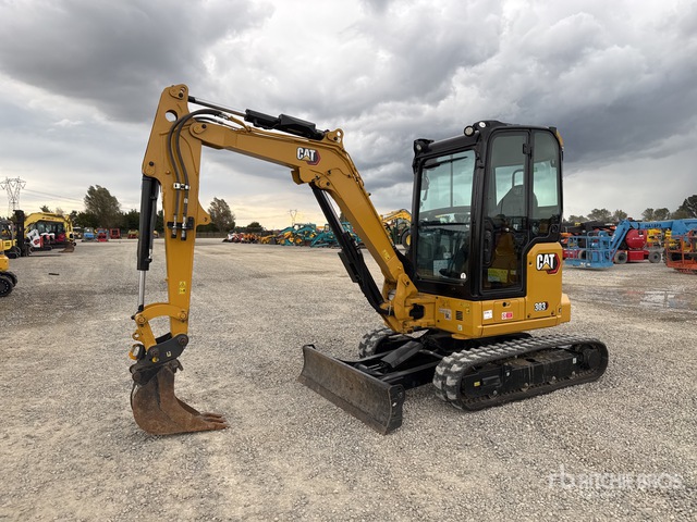 2021 Cat 303 CR Mini Excavator | Ritchie Bros. Auctioneers