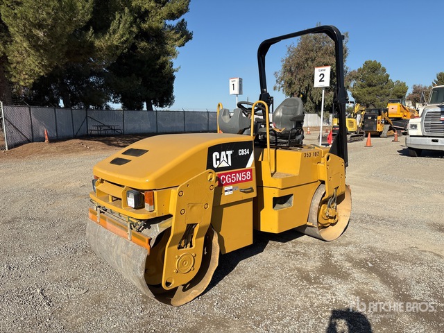 2011 Cat CB34 Double Drum Roller | Ritchie Bros. Auctioneers