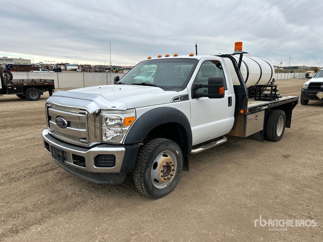 2013 Ford F-450 XLT 4x4 Sprayer Flatbed Truck | Ritchie Bros. Auctioneers