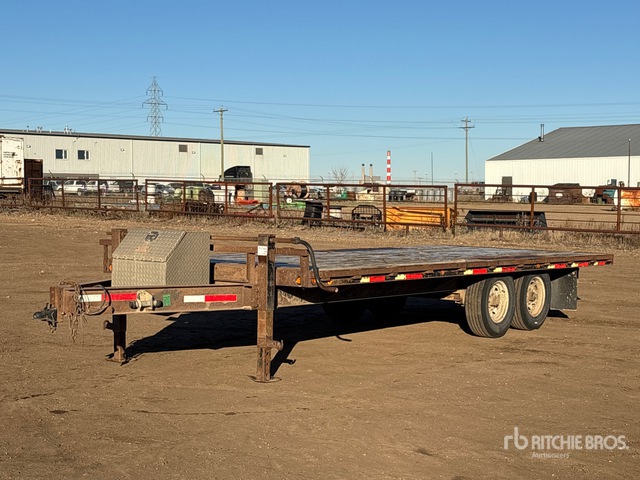 2009 Tarnel 20 ft T/A Flatbed Trailer | Ritchie Bros. Auctioneers