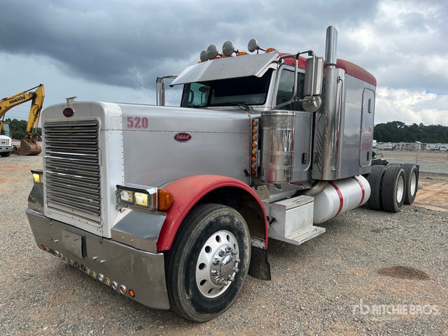 1992 Peterbilt 377 6x4 T/A Sleeper Truck Tractor | Ritchie Bros ...
