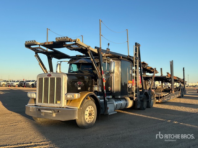 2011 Peterbilt 388 6x4 Sleeper Car Carrier Truck | Ritchie Bros ...