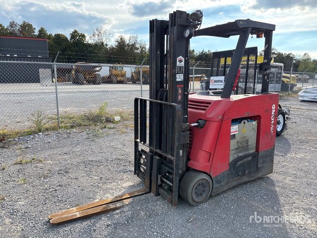 2018 Raymond 4250 5000 lb Stand-Up Electric Forklift | Ritchie Bros ...