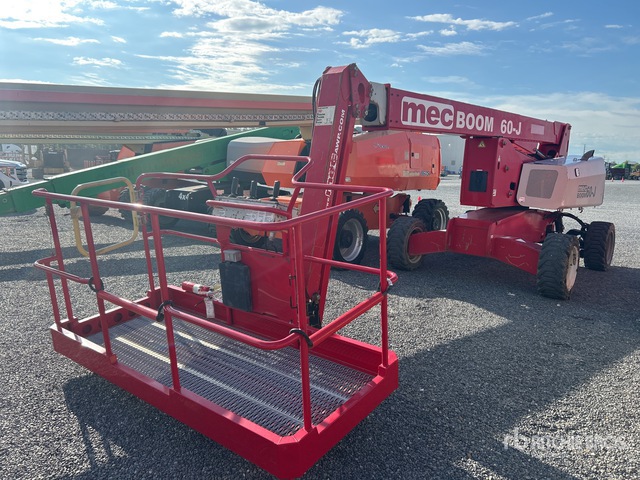 2021 MEC 60-J 4WD Diesel Articulating Boom Lift | Ritchie Bros. Auctioneers