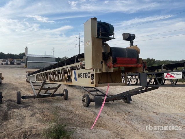 2023 Astec 13-3080 30 in x 80 ft Portable Radial Stacking Conveyor | Ritchie Bros. Auctioneers