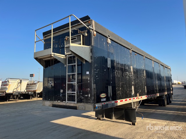 2008 Ty-Crop 53 ft x 102 in Tri/A Moving Floor Open-Top Chip Trailer ...