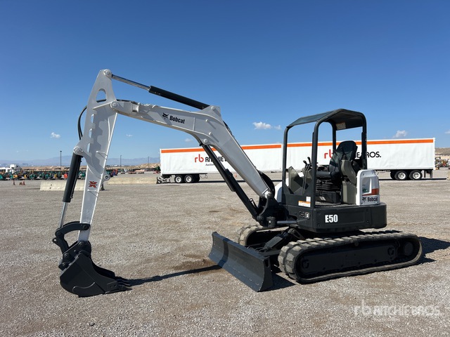 2015 Bobcat E50 Mini Excavator | Ritchie Bros. Auctioneers