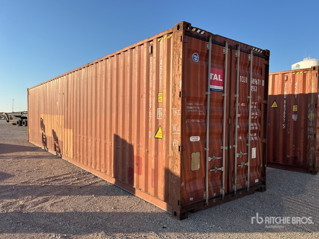 40 ft High Cube Storage Container | Ritchie Bros. Auctioneers