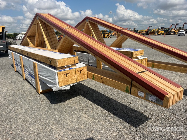 20 ft x 32 ft x 40 ft Pole Barn Package Storage Building (Unused ...