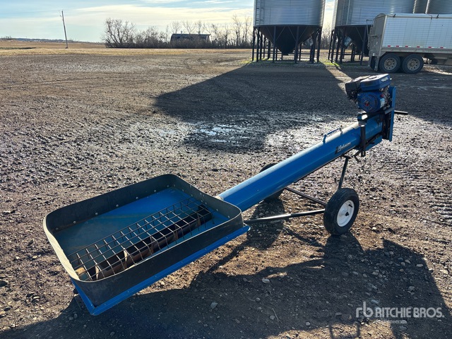 Johnson J10-8 8 in x 10 ft Transfer Grain Auger | Ritchie Bros. Auctioneers