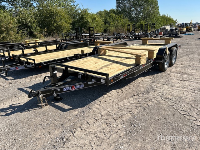 2025 Double A 8320T7K 20 ft T/A Equipment Trailer | Ritchie Bros ...
